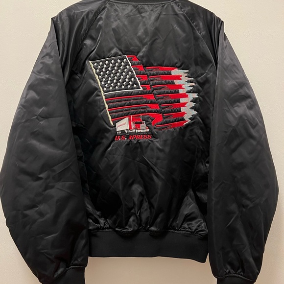 Westark | Jackets & Coats | Vintage Medium Trucker Us Express Black ...